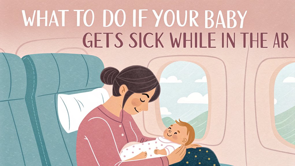 What to Do if Your Baby Gets Sick While in the Air | liltourist
